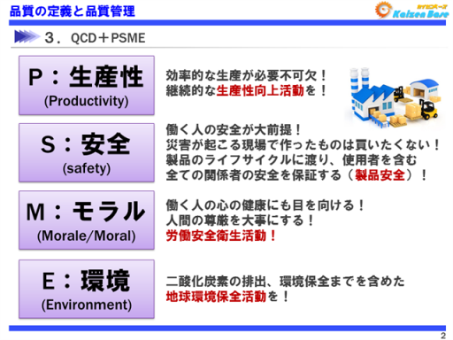 生産活動に欠かせないQCD、QCDS、PQCDSMEとは | カイゼンベース / KAIZEN BASE